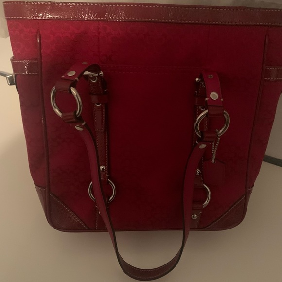 Coach | Bags | Red Coach Purse | Poshmark
